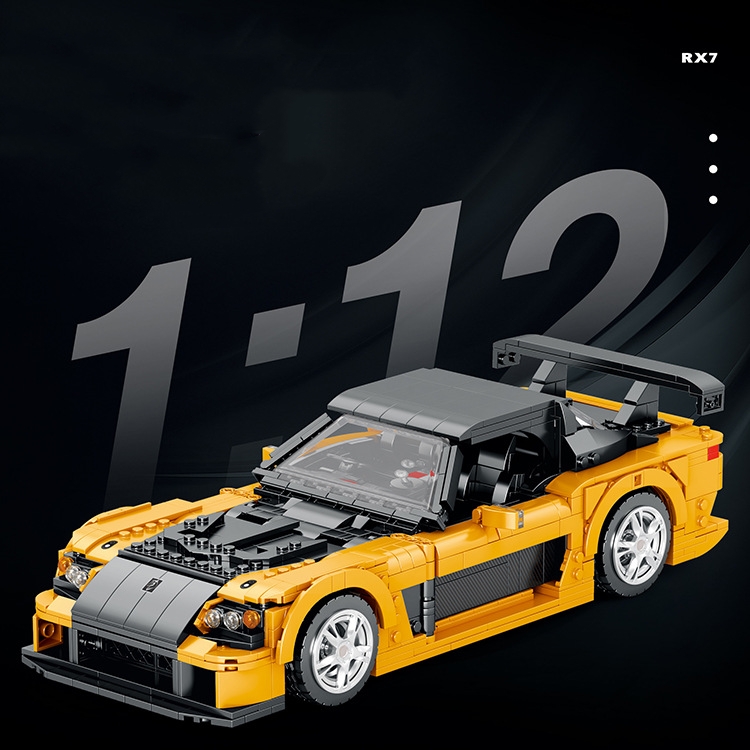 Reobrix11029 Super Running RX7 Racing Building Blocks Model ...