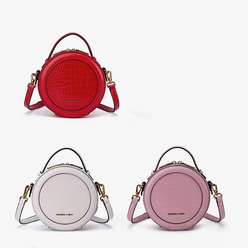 New Trendy Minority Fashion Pattern Small Round Handbag - CJdropshipping