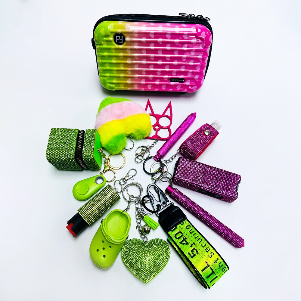 Safety Keychains Set