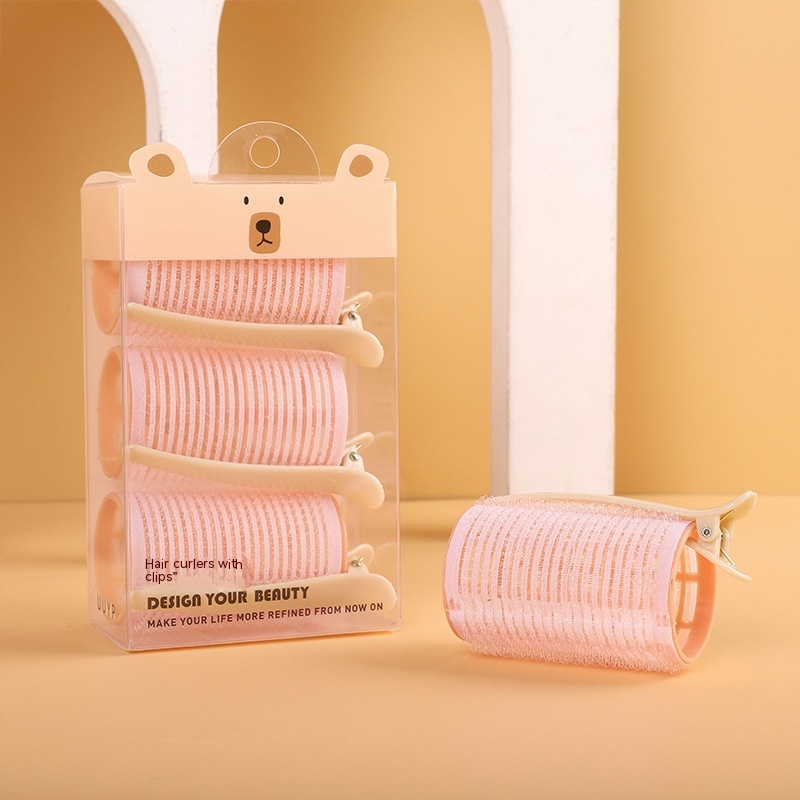 Air Fringe Curls With Clip Hair Curlers Three Pack - CJdropshipping