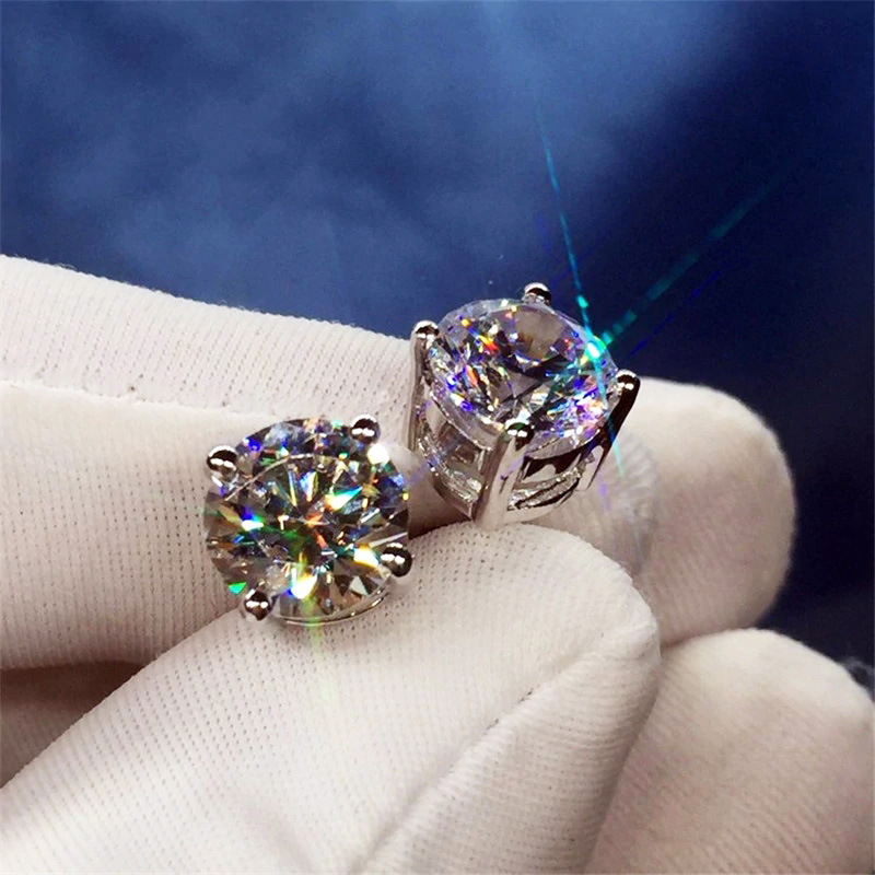 Metal Woven Fine Zircon-embedded Earrings - CJdropshipping