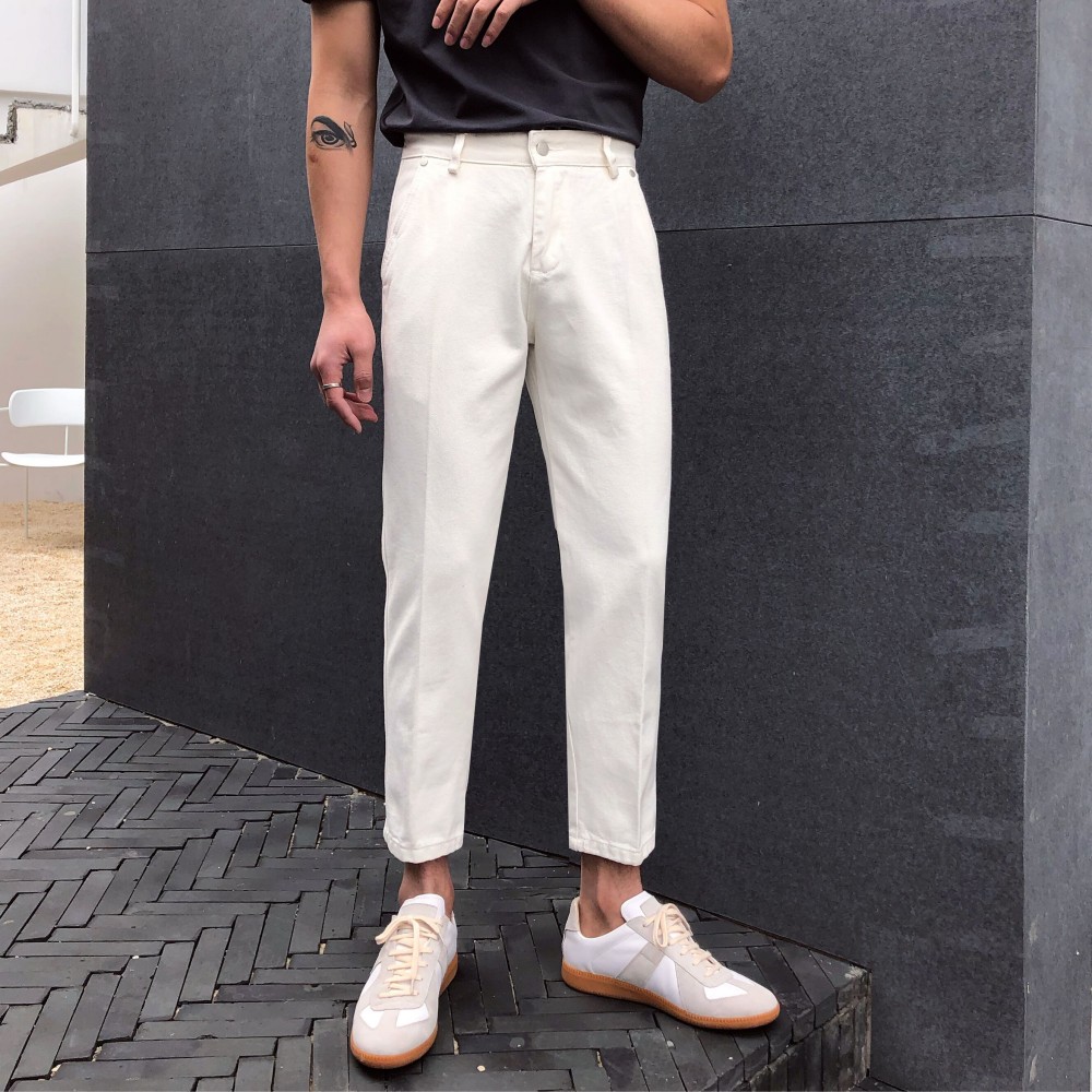 Japanese Minimalist And Versatile Casual Jeans - CJdropshipping
