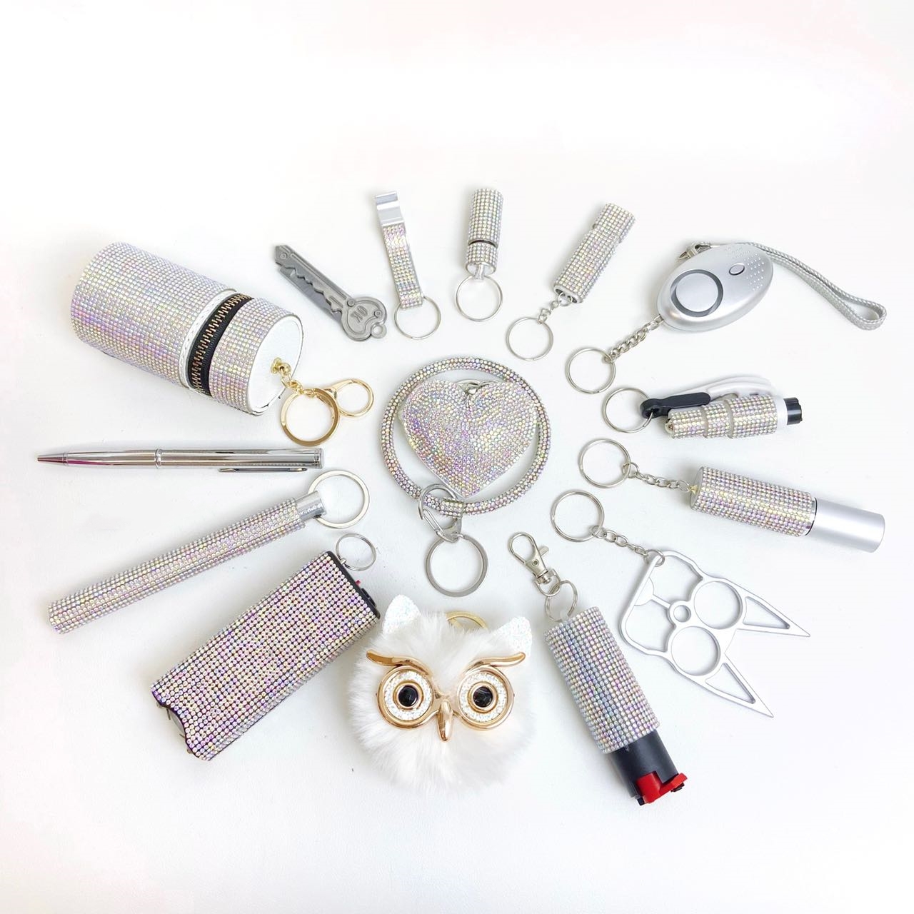 Safety Keychains Set