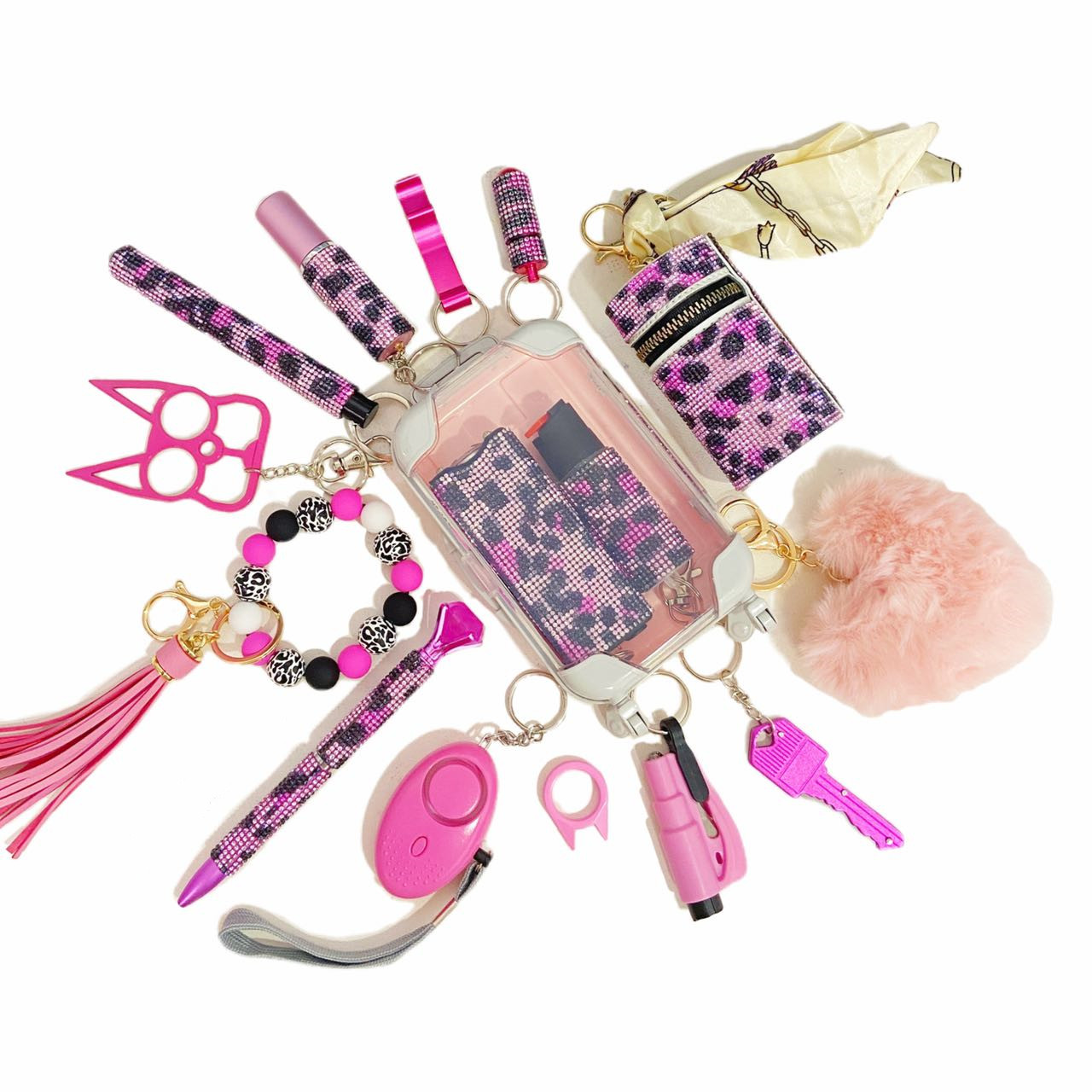 Safety Keychains Set