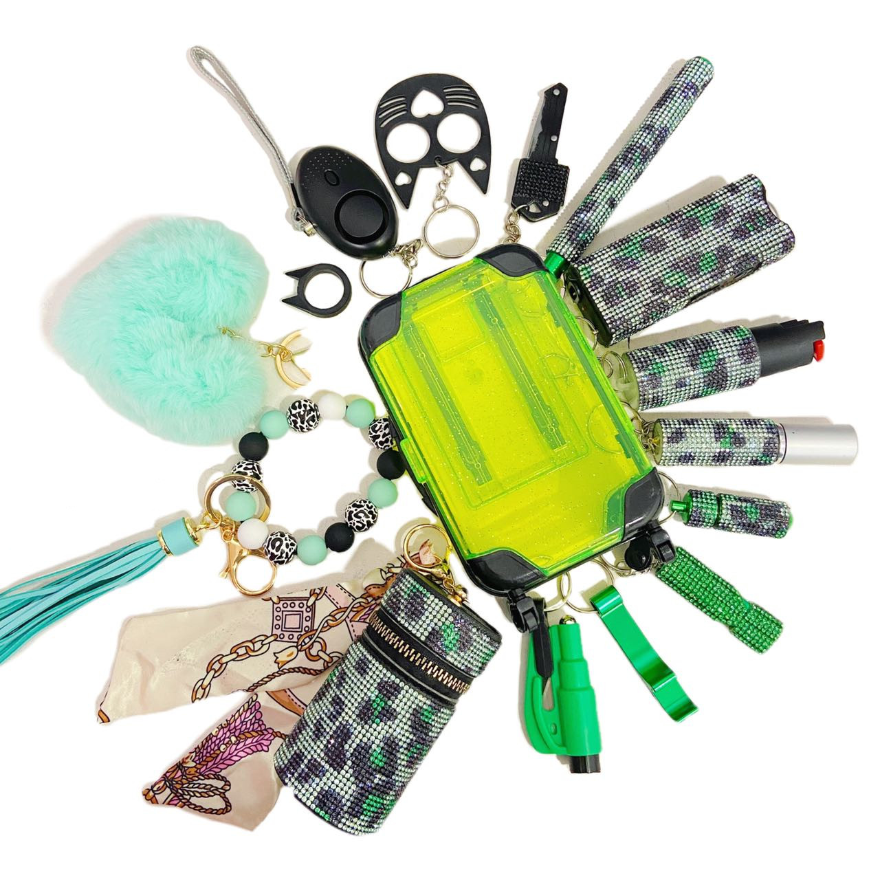 Safety Keychains Set